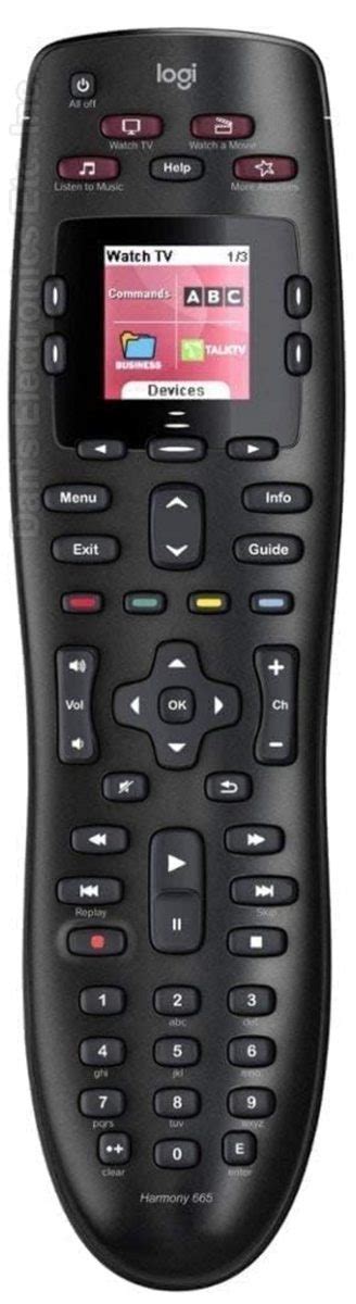 Buy Logitech Harmony 665 Universal Remote Control Advanced Universal Remote