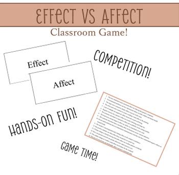 Image result for Affect vs Effect Exercise