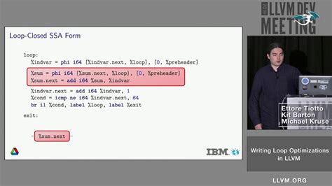 Image result for LLVM Loop
