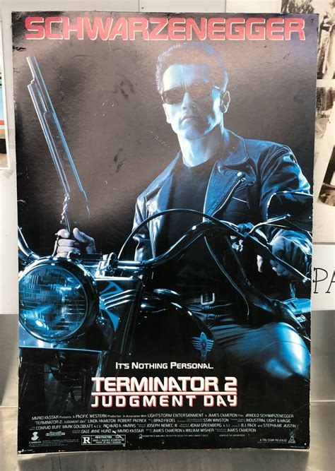 Original Terminator 2 poster