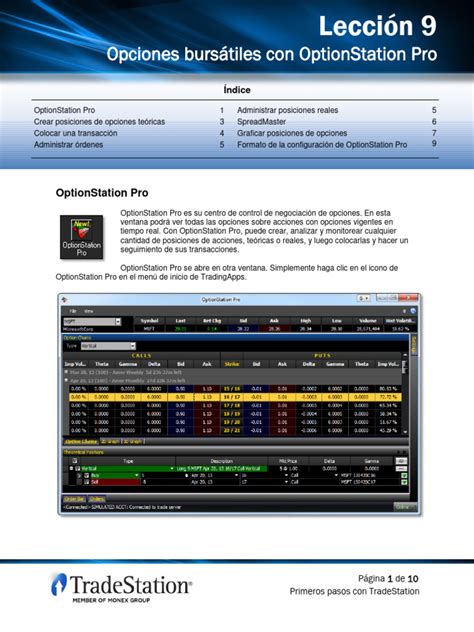 Image result for OptionStation Pro Tutorial