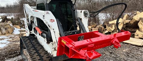 Image result for Log Splitter for Backhoe