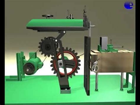 Quick Return Mechanism (3D Animation) - YouTube | Ferramentas
