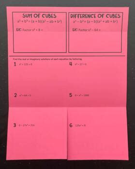 Image result for Writing Polynomial Functions as Difference of Cubes