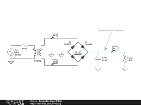 Image result for Capacitor-Input Filter