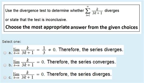 Image result for Basic Divergence Test
