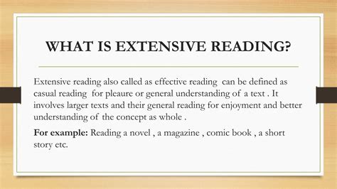 Image result for Intensive and Extensive Reading
