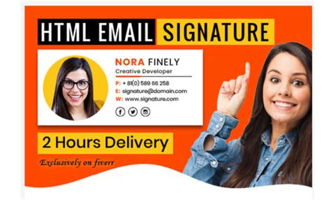 Image result for How to Create HTML Email Signature