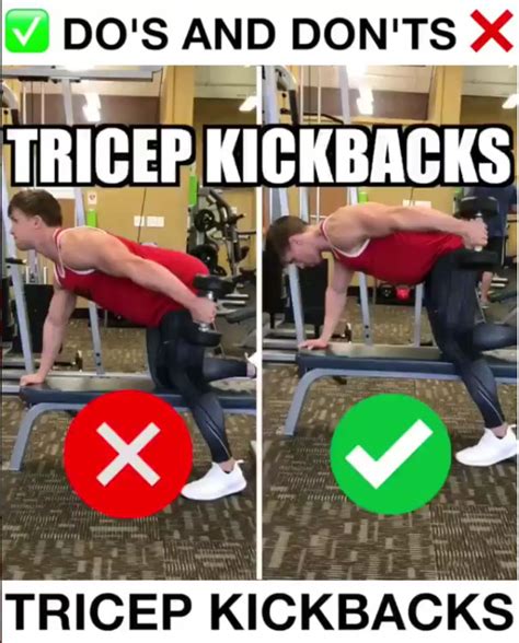 Image result for Tricep Kickbacks Form