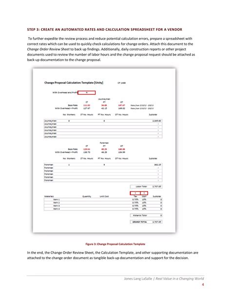Image result for Change Order Review Process