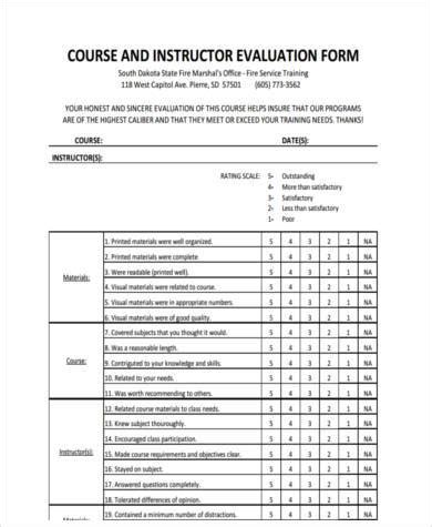 Image result for Class Instructor Evaluation