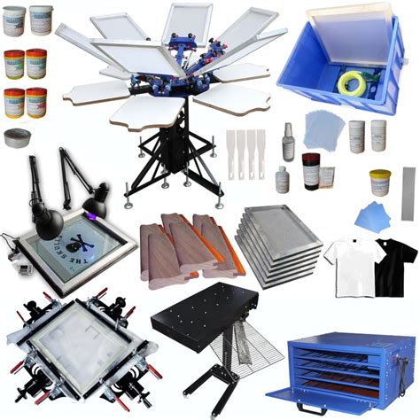 Image result for Semi-Pro 4 Color Screen Printing Kit