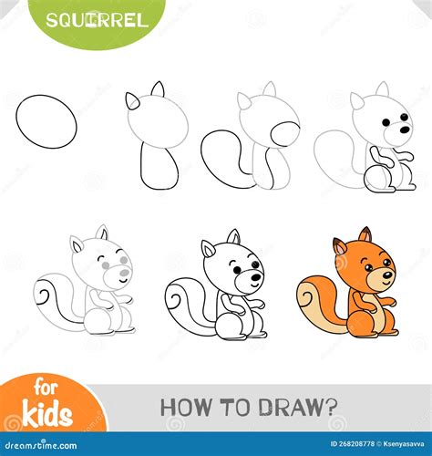 Image result for Squirrel Drawing Tutorial
