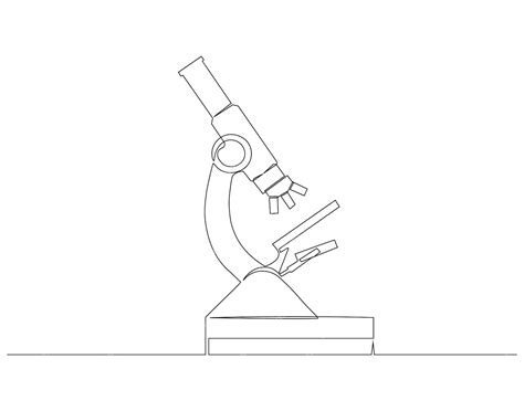 Image result for Microscope Line Art