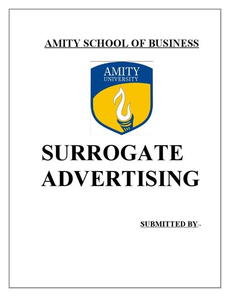 Image result for Surrogate Advertising Examples