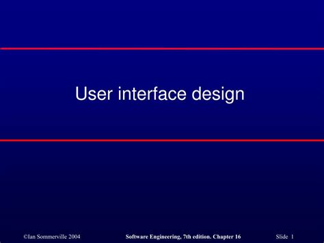 Image result for User Interface Design PowerPoint