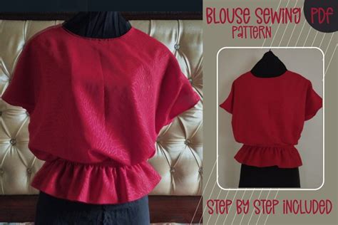 Image result for Simple Blouse Sewing Pattern