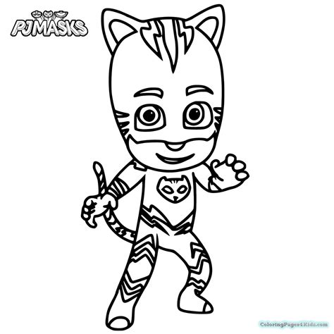 Image result for PJ Mask Drawing to Color