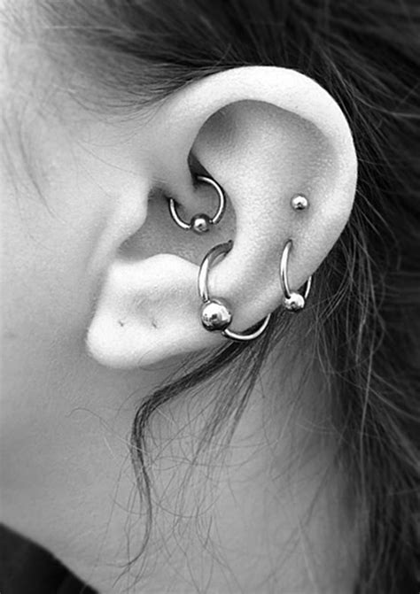 Image result for Conch Piercing