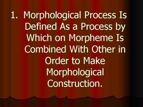 Image result for Morphological Process Example