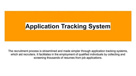 Image result for Application Tracking System Process