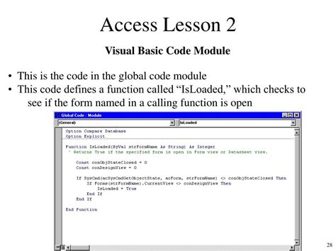 Image result for Microsoft Access Lesson 1