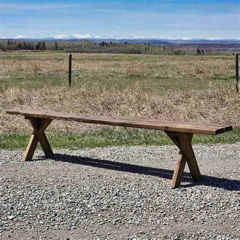 Image result for Rustic Wood Bench