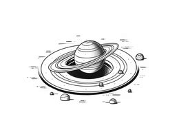 Image result for Saturn Drawing Inside Color