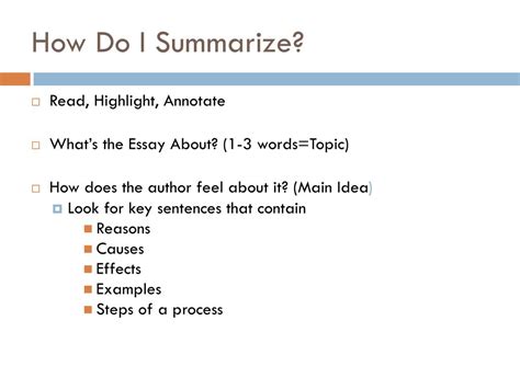 Image result for Summarizing Process