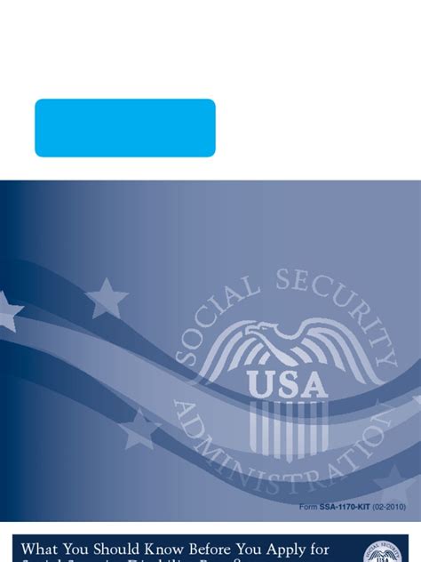 Image result for SSA Disability Kit