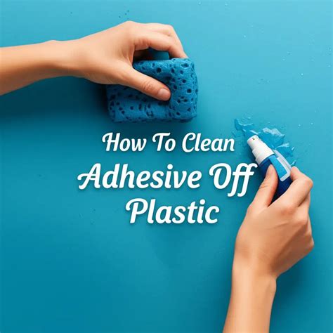 Image result for How to Clean Sticky Plastic