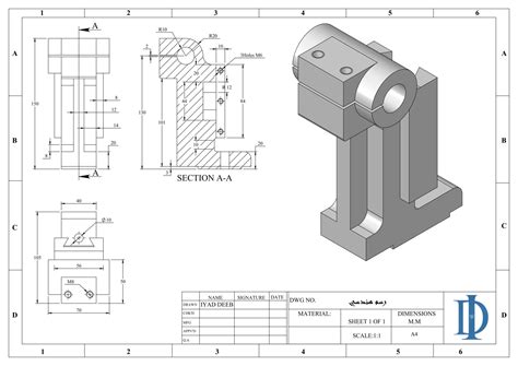 Image result for SolidWorks Technical Drawing