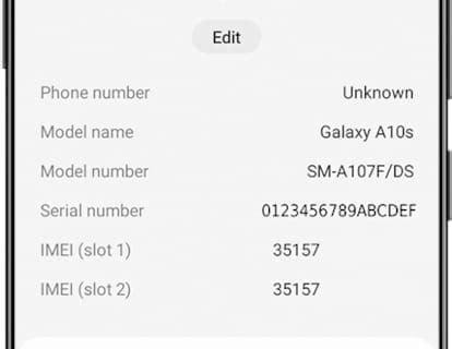Image result for Samsung Note 9 Serial Number Check