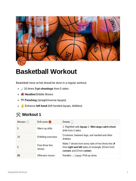 Image result for Basketball Workout Program