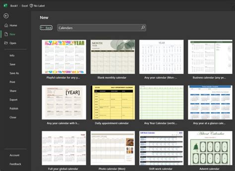 Image result for Creating a Calendar in Excel