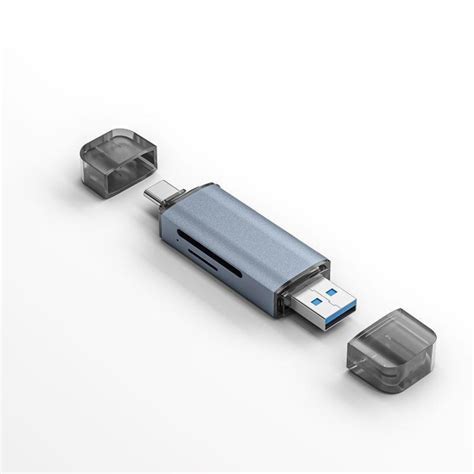 1PC 3-in-1 Type-C/USB/Micro Portable Card Reader Plug and Play ...