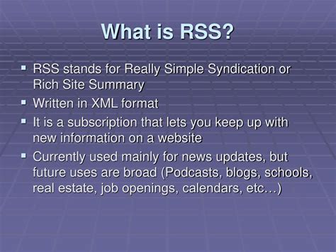 Image result for RSS Use