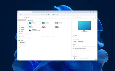 Image result for Windows 11 File Explorer vs 10 Design