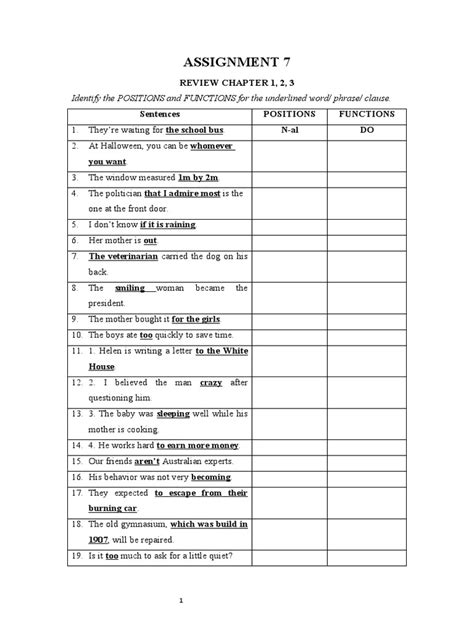 Image result for Assignment Clause