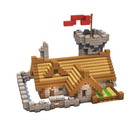 Small Survival Medieval House – Build It