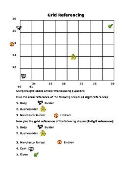 Image result for Grid Reference Worksheet