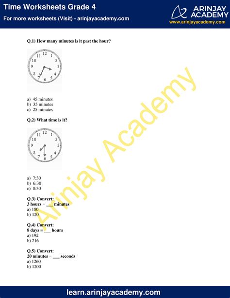 Image result for Learning Time Grade 4