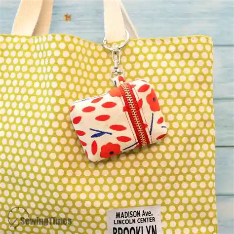 Image result for Double Zipper Mini Pouch Sewing Pattern