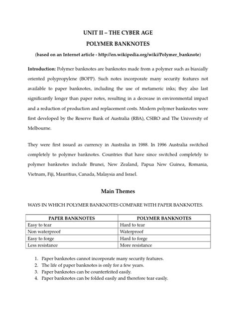 Image result for Polymer Banknote Features