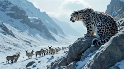 Image result for Snow Leopard vs Normal Leopard