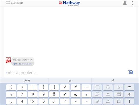 Image result for Mathway Interface