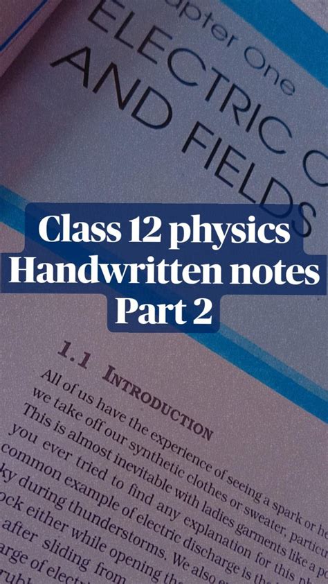 Image result for Class 12 Physics One Page Notes