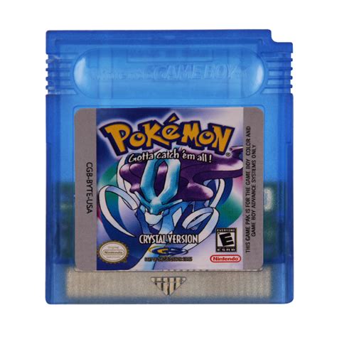 Pokemon Crystal Gameboy Color GBC - Video Game, Game Accessories