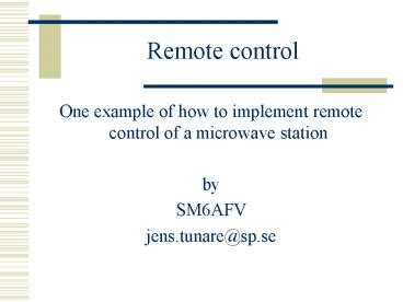 Image result for Remote Control PowerPoint Presentation