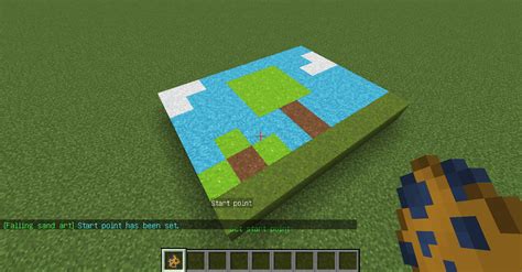 Falling sand art generator | 1.18+ Minecraft Data Pack